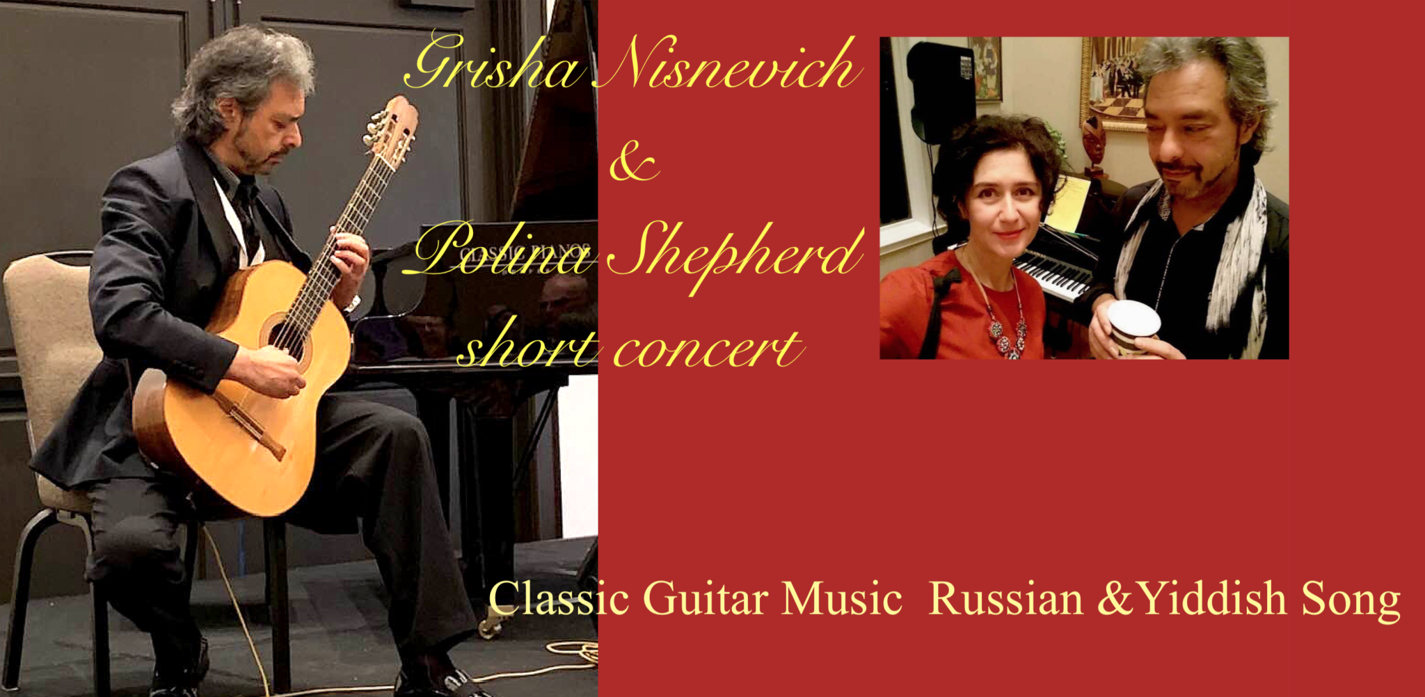 Classic Guitar, Russian &Yiddish. Grisha Nisnevich & P. Shepherd ...